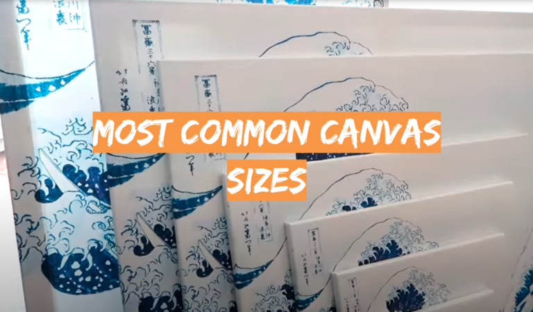 Most Common Canvas Sizes - DrawingProfy
