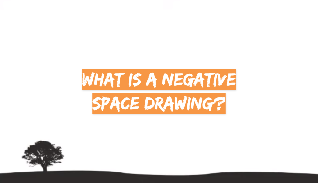 What Is a Negative Space Drawing? - DrawingProfy